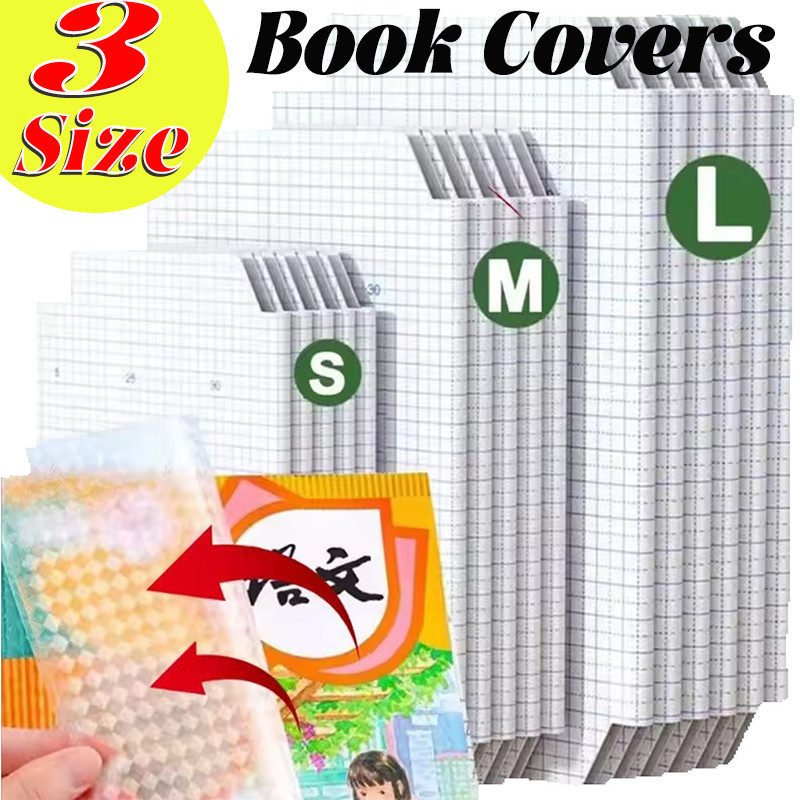 10/20/30Pcs Self Adhesive Book Wrappers - Thicken Textbook Protective ...