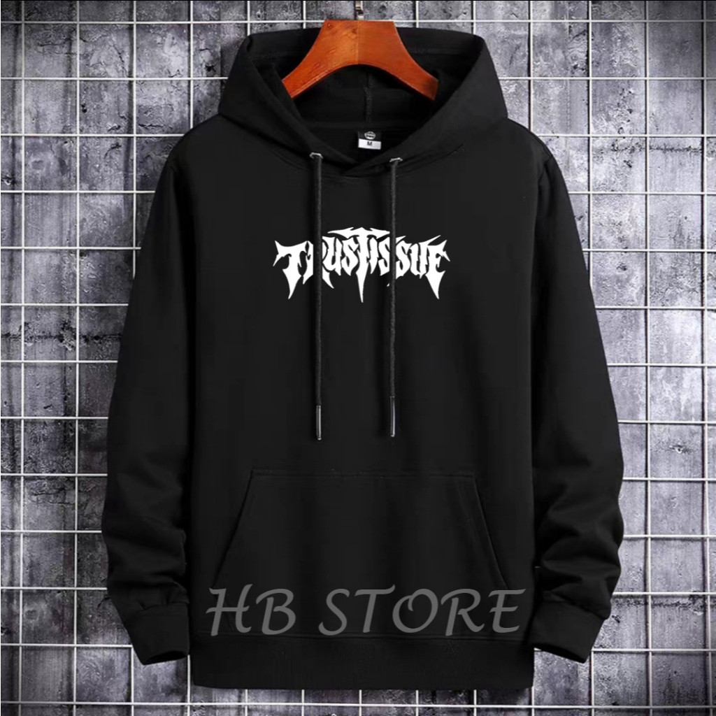 Casual Distro Hoodie Sweater, TrustIssue Fleece Material for Men and ...