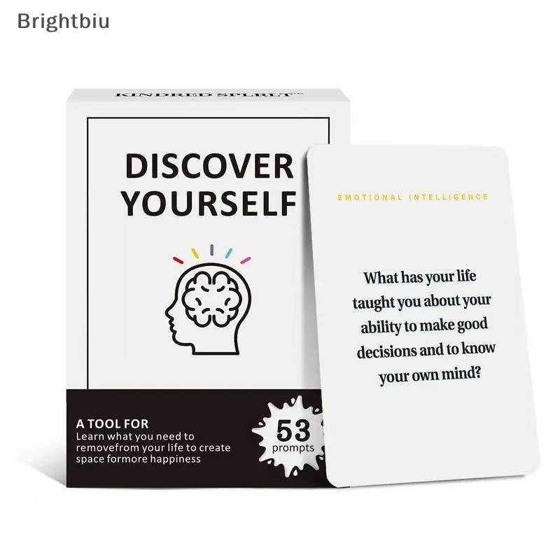 [BHT] Discover Yourself Game Cards – 53-Prompt Card Deck For Self ...