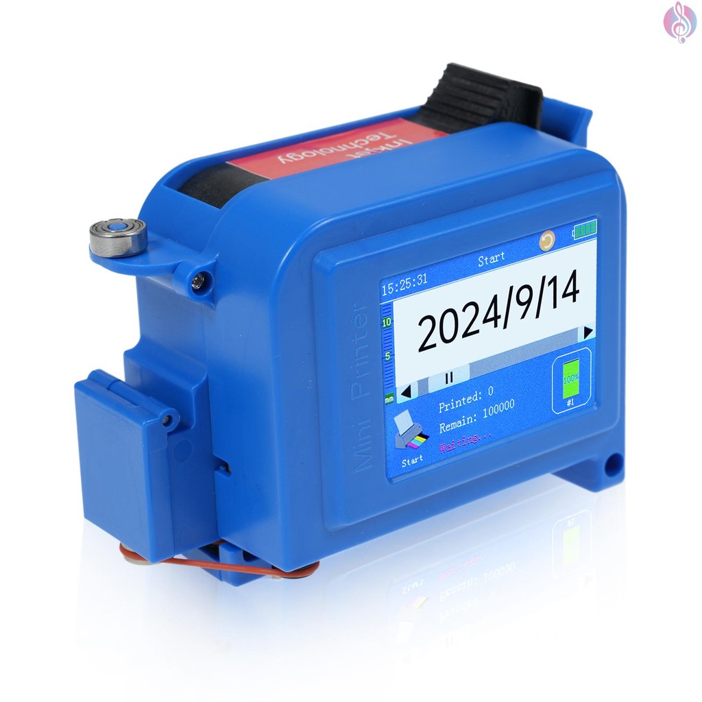 Mini Handheld Inkjet Printer with 2.4 Inch Touchscreen Intelligent ...