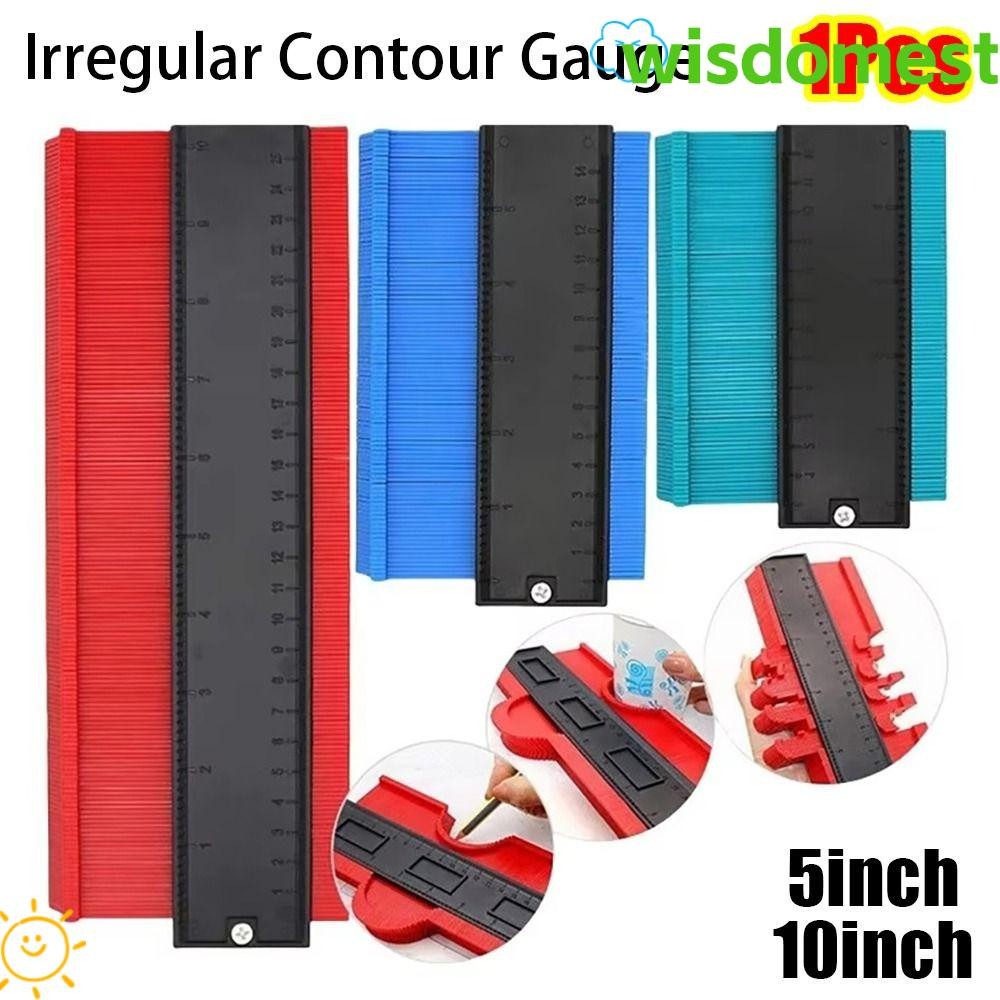 WISDOMEST 1Pcs Irregular Contour Gauge, Woodworking Measuring ...
