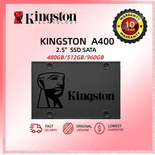 Kingston A400 SSD Internal Solid State Drive 480GB 512GB 960GB 2.5 inch ...