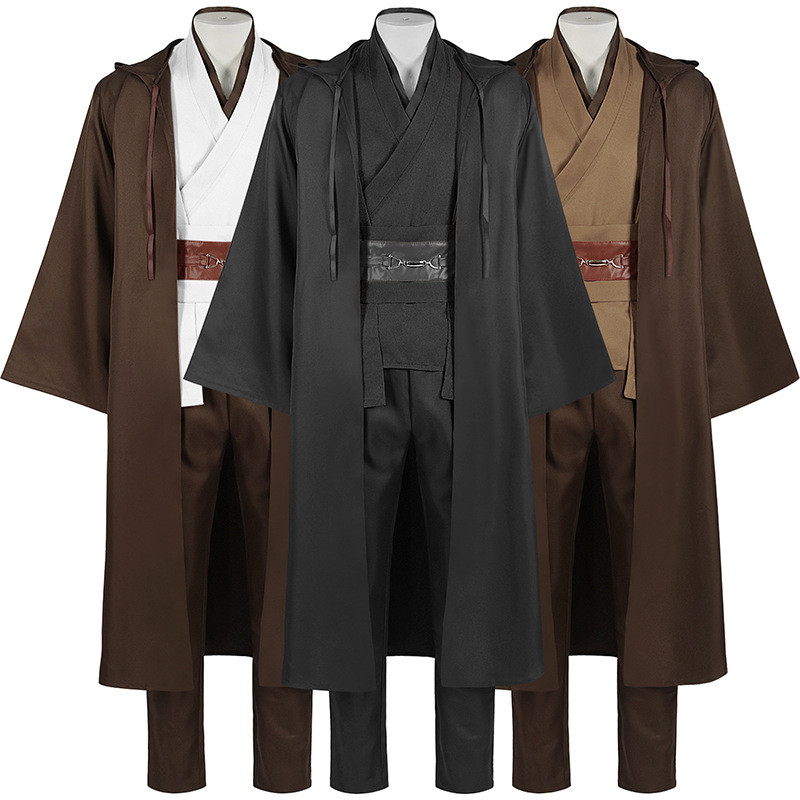 Halloween Star Wars cos Jedi Knight Cloak Anakin Cloak cosplay Costume ...
