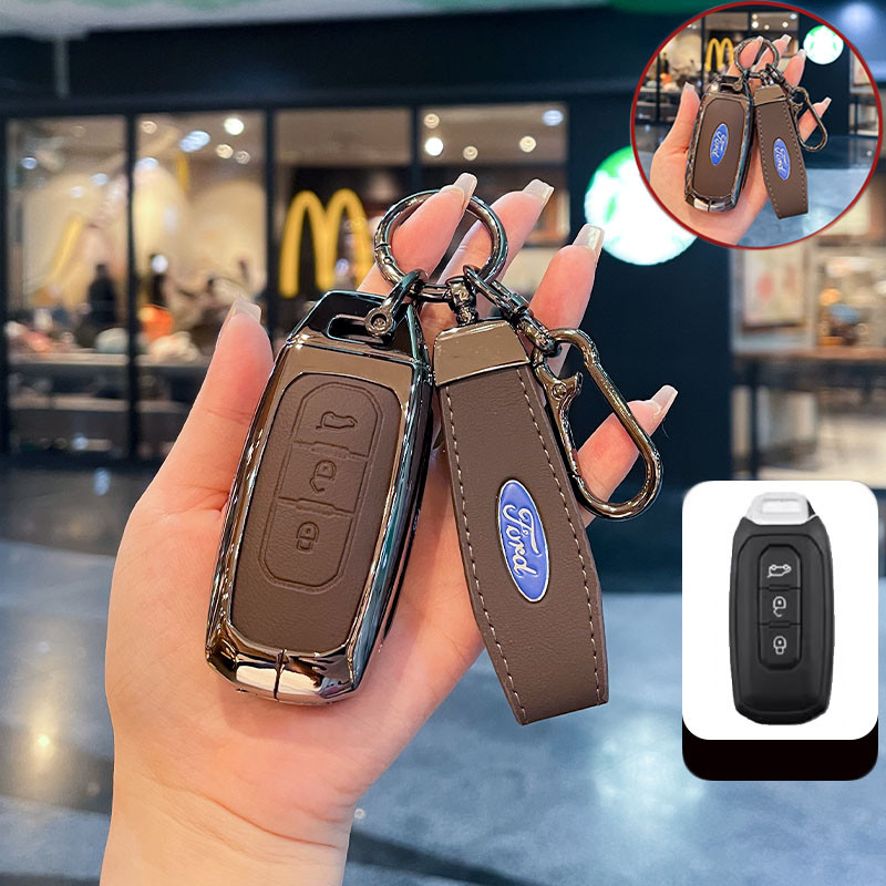 Alloy Key Cover For Ford All New Territory Ranger Wildtrak 2023-2025 ...