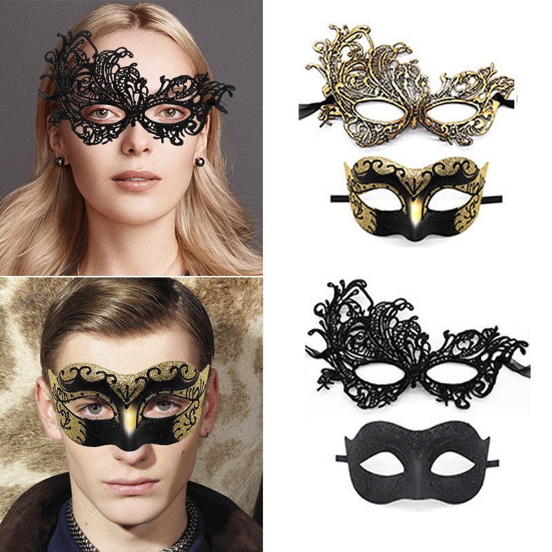 (1 pair)Masquerade Masks Jazz Half Face Mask Phoenix Lace Masks Party ...