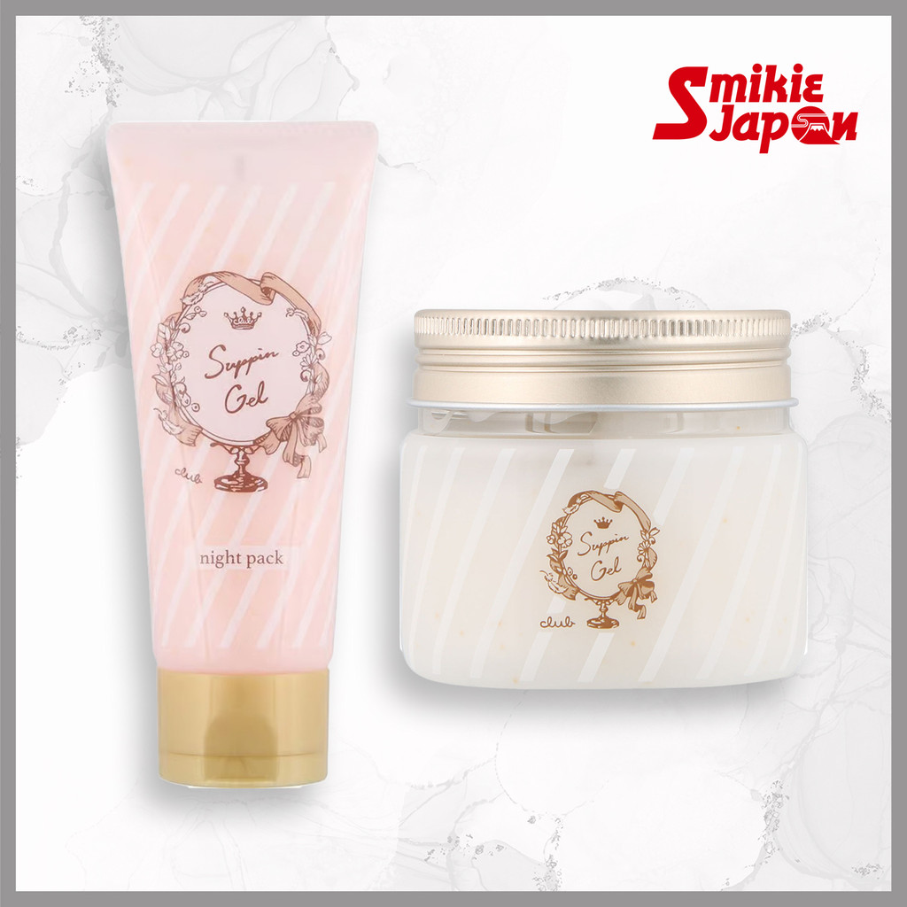 CLUB COSMETICS SUPPIN Natural Clear Gel 100g / Gel Night Pack 100g ...
