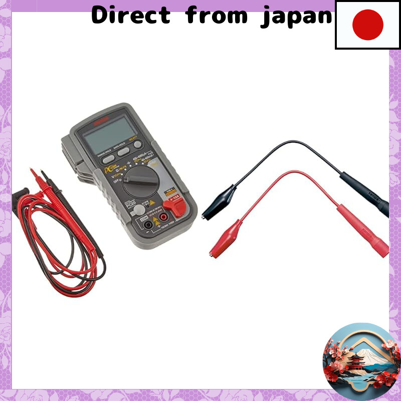 SANWA Digital Multimeter PC20 & CL-14 Clip Adapter Combo Set[Direct ...