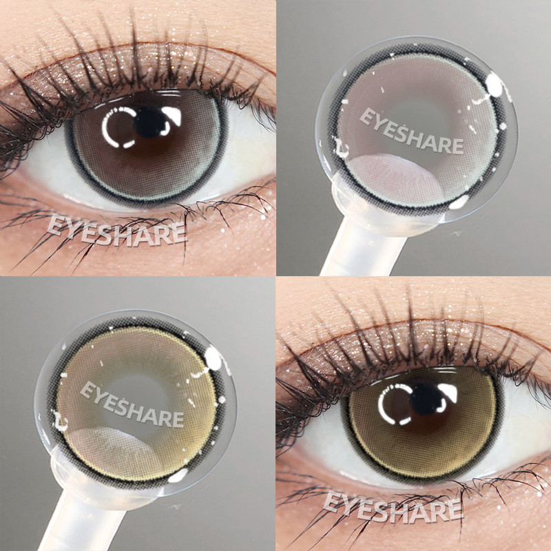 Eyeshare 1 Pair Colorful Contact Lenses Natural Look and Durable for ...