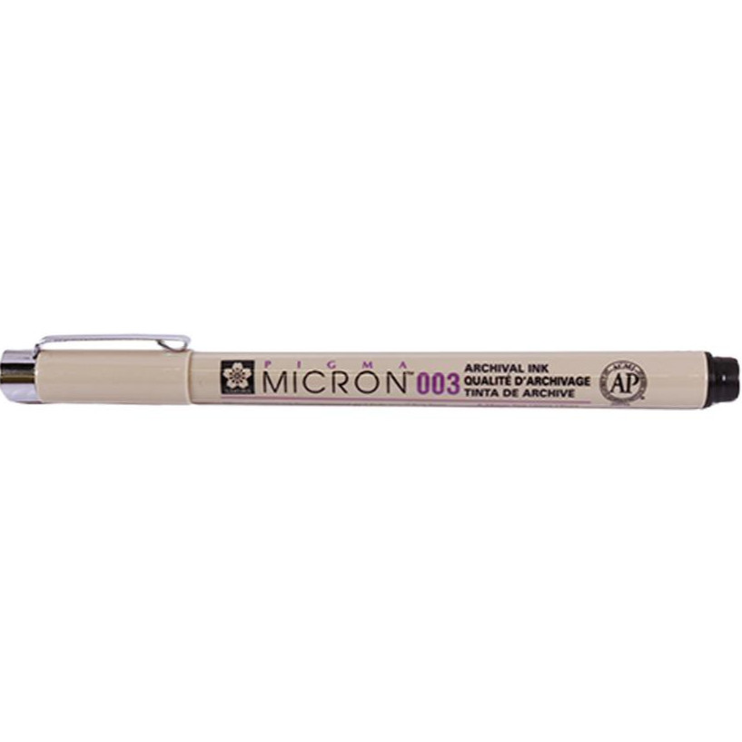 Gramedia Surabaya - BALLPOINT SAKURA PIGMA MICRON 003 BLACK | Shopee ...