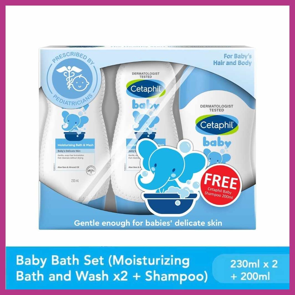 Cetaphil[It=Baby'l*Bath/k$Set^c$(Baby^O$Ultra^r$Moisturizing^gL$Bath^pv ...