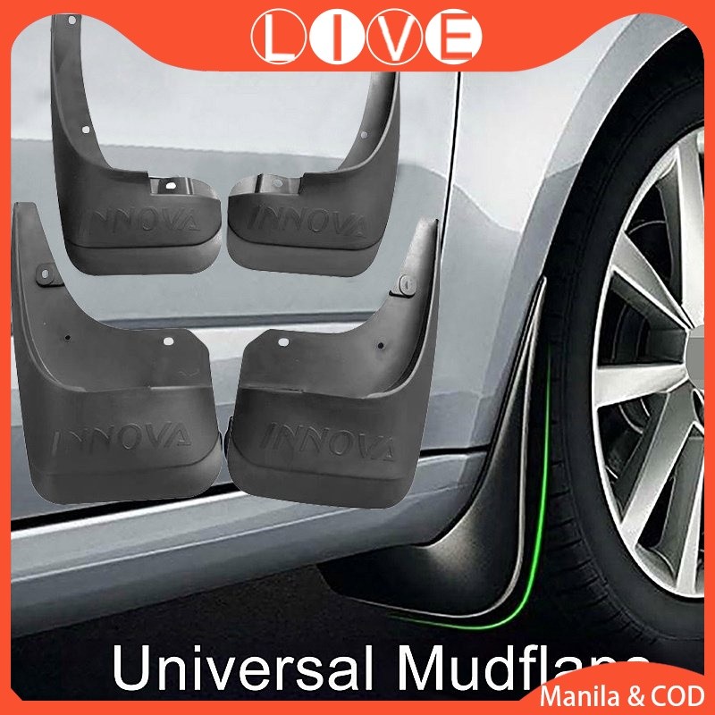 4pcs/set Toyota Innova Mudguard, Mud Guard Innova Toyota Mud Flaps ...
