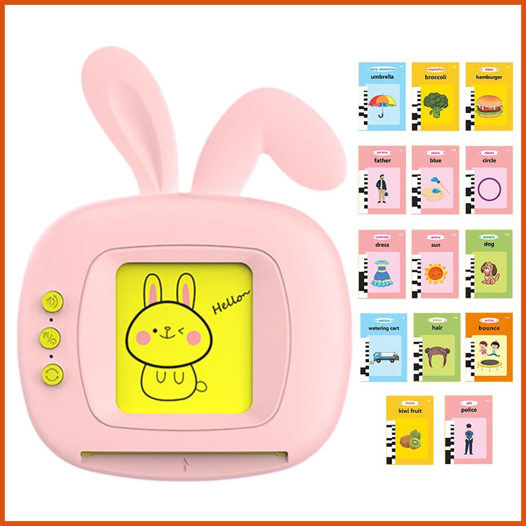 Talking Cards For Kids Preschool Speech Toys Educational Words Reading ...