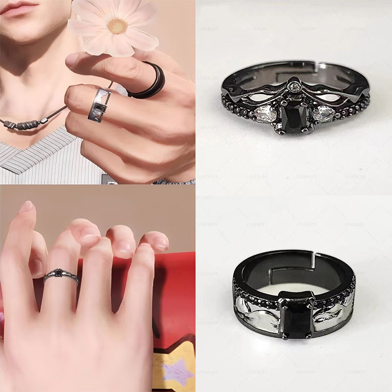 Game Love and deepspace Sylus Cosplay Ring Opening Adjustable Level 100 ...