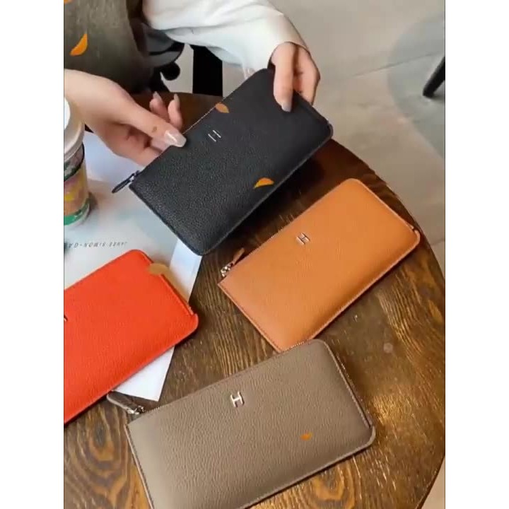 High-end Niche Design Long Wallet · Anti-Degaussing | Shopee Philippines