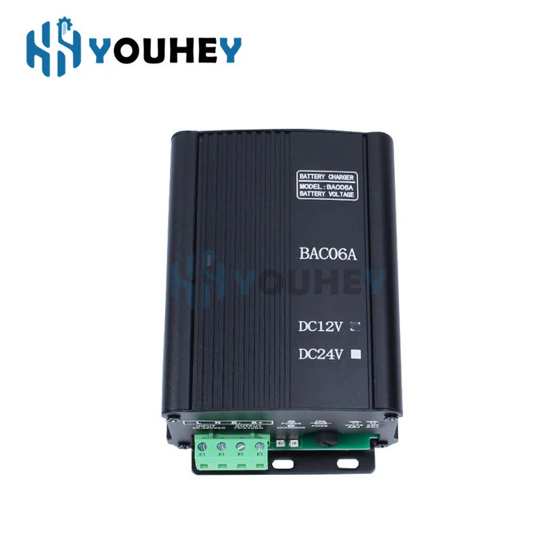 Smartgen BAC06A 12V 3A 24V 6A Original Diesel Generator Automatic Battery Charger DC replace ...