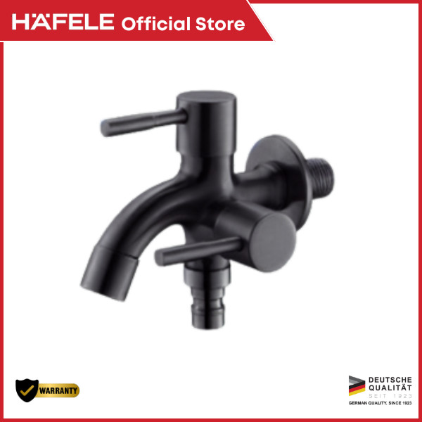 Hafele DIY Wall-Mounted 2-Way Tap with Tap Function And Adaptor for ...