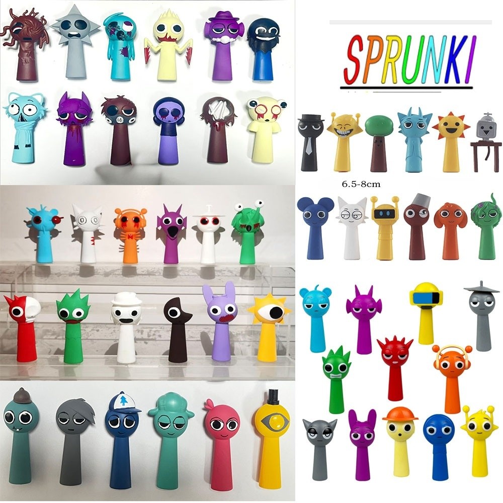Incredibox Sprunki Action Figure Dandy's World Model Toys Gifts ...