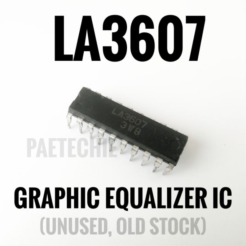 1pc LA3607 Equalizer IC (vintage, new, old stock) | Shopee Philippines
