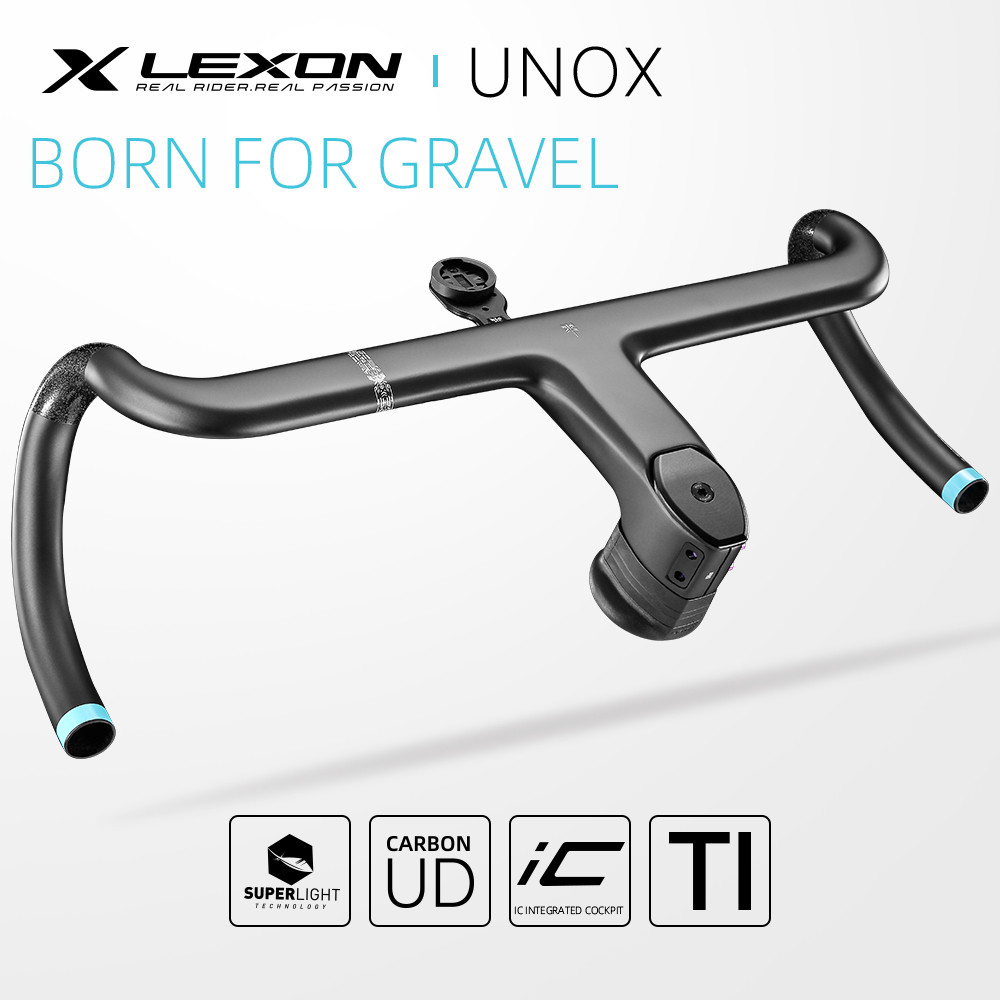 LEXON Carbon Gravel Integrated Handlebars Full Inner Cable Road ...