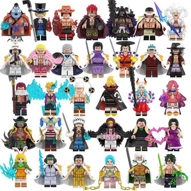 [2993People Collection]Compatible with Lego Doll Toy One Piece Building ...