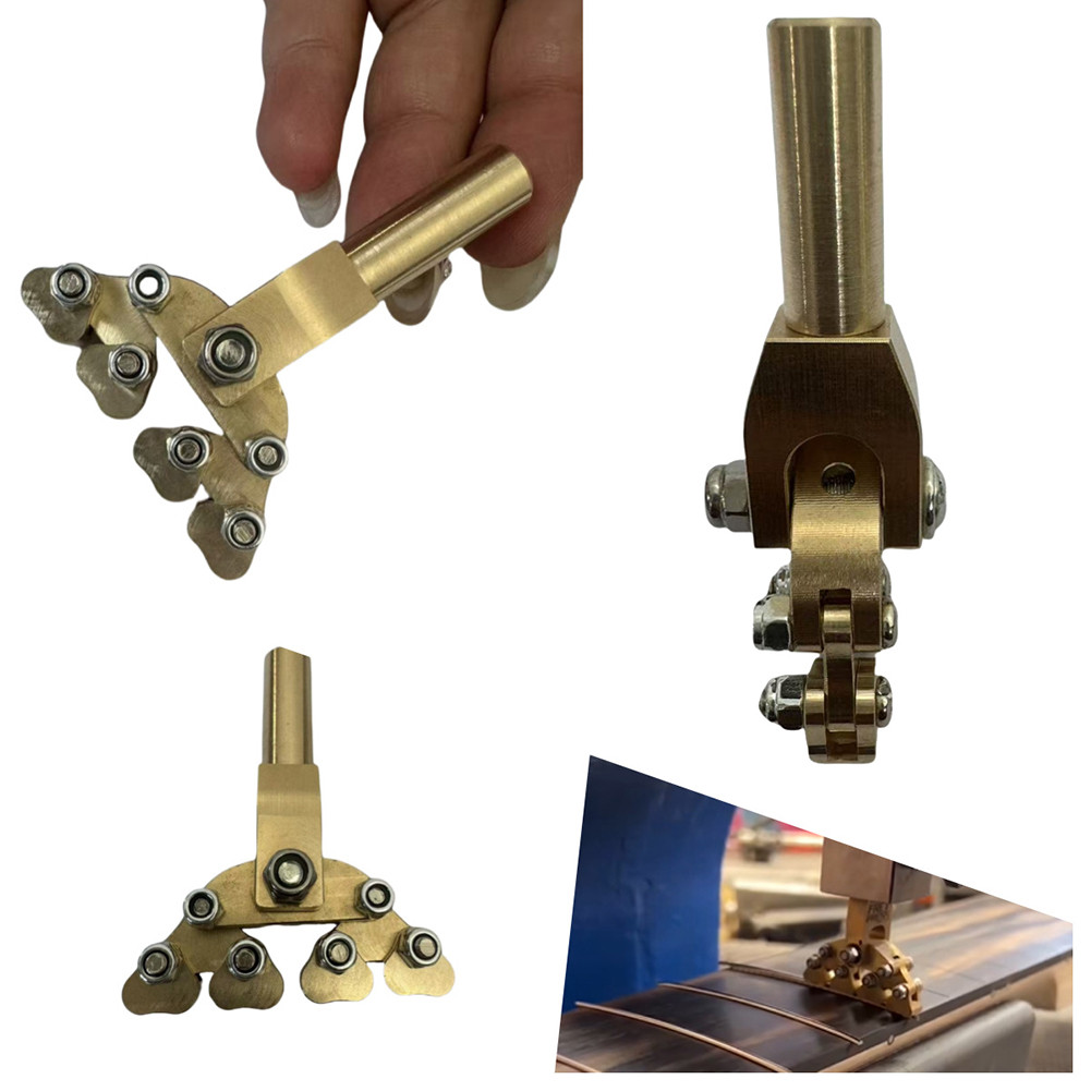 Guitar Fractal Fret Press Repair Tool Metal Fret Press Tool Guitar Fret ...