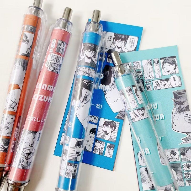 Anime Haikyuu Gel Pen Oikawa Tooru Kozume Kenma Tobio Kageyama Hinata ...