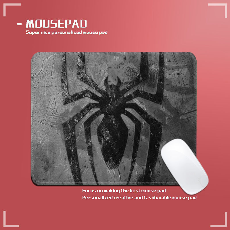 Spider-Man Logo Mouse Pad - An officially licensed mouse pad featuring ...