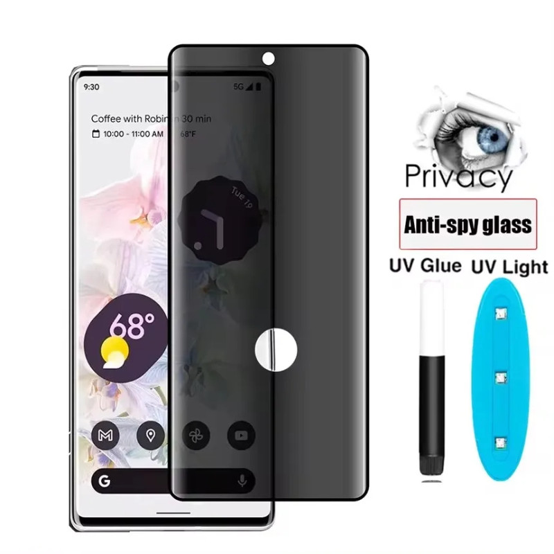 For Honor X9A X9B X9C 400 200 100 90 80 Magic 6 5 Pro Lite UV Anti-spy ...