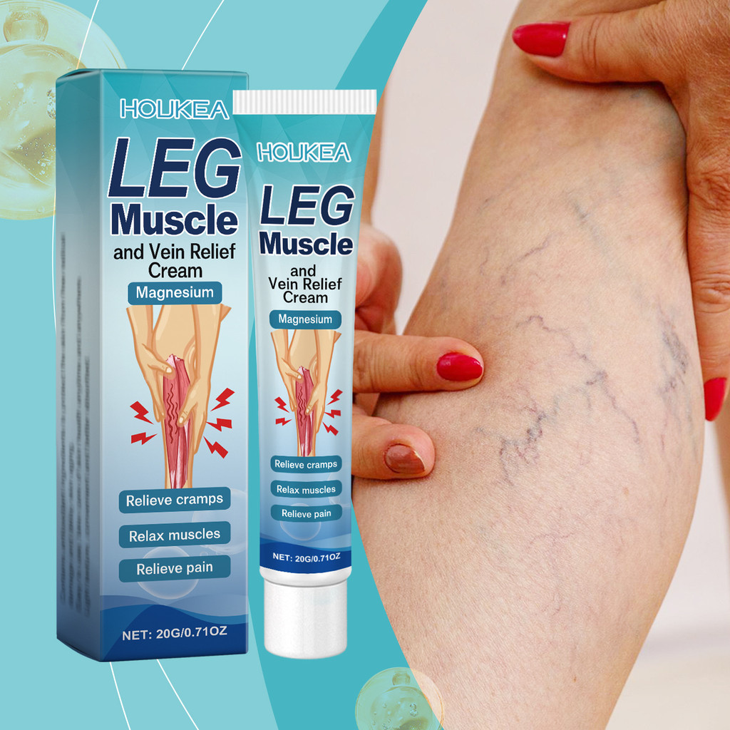 Leg Cream, Gentle Ingredients, Pampering Relief of Leg Discomfort ...