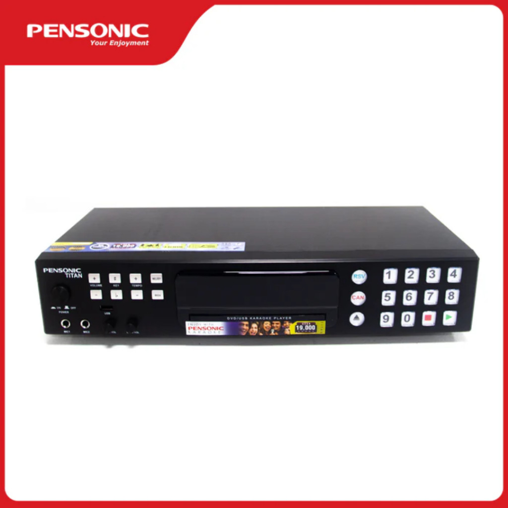 MEO Pensonic Titan Platinum DVD/USB Player Karaoke System Over 19,000 ...