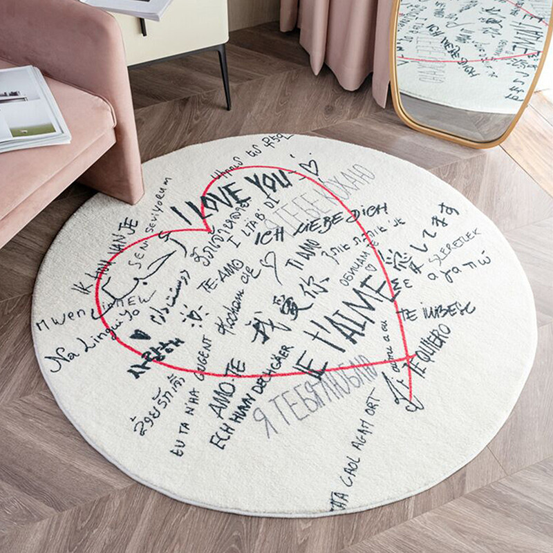 IGO A Love Letter Collaboration Living Room Sofa Rug Bedroom Bedside ...