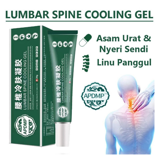 LUMBAR SPINE COOLING GEL Ointment PEREDA SPINAL PAIN / Ointment LUMBAR ...