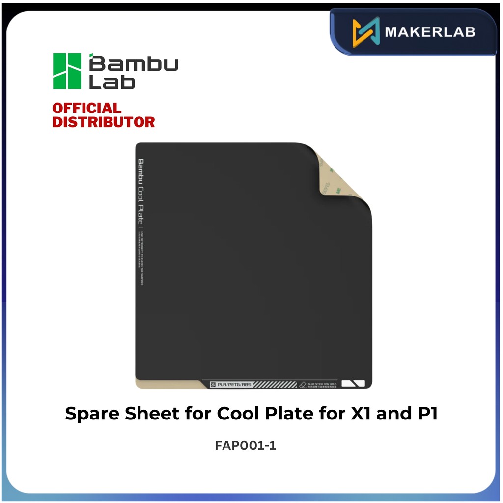 Bambu Lab Spare Sheet for Cool Plate Compatible with X1 and P1 series ...