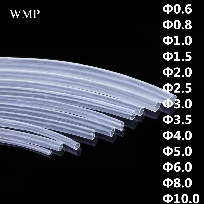 5Meter Transparent Clear Heat Shrink Tube Shrinkable Tubing Sleeving ...