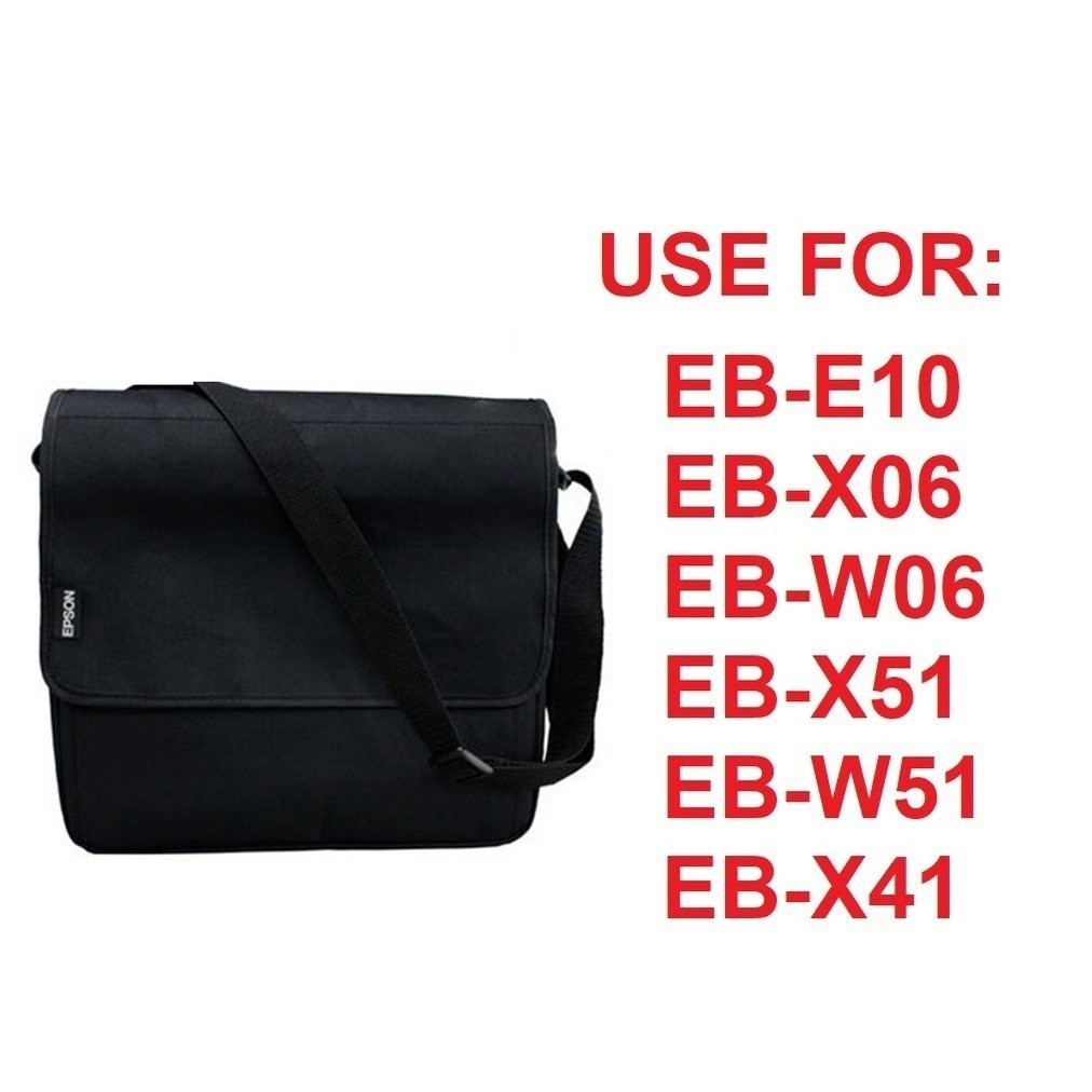 Soft Carrying Case Projector Bag EB-E01 EB-E10 X06 W06 X51 W51 STORAGE ...