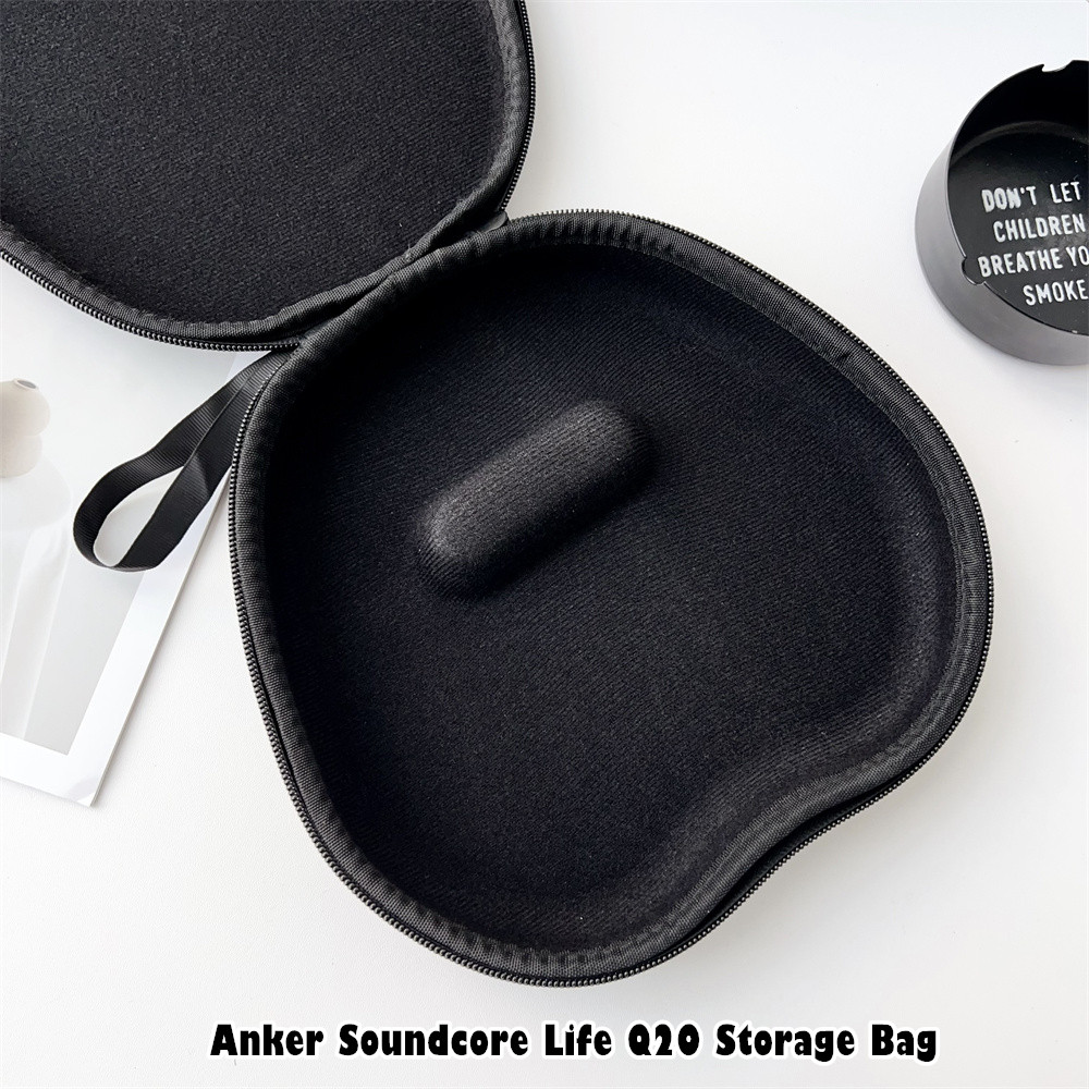 【Fast Shipment】For Anker Soundcore Life Q20 Headphone Hard Case Simple ...