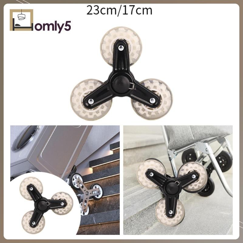 [Homyl5] Shopping Cart Stair Climbing Wheel,Triangle Wheel Caster ...