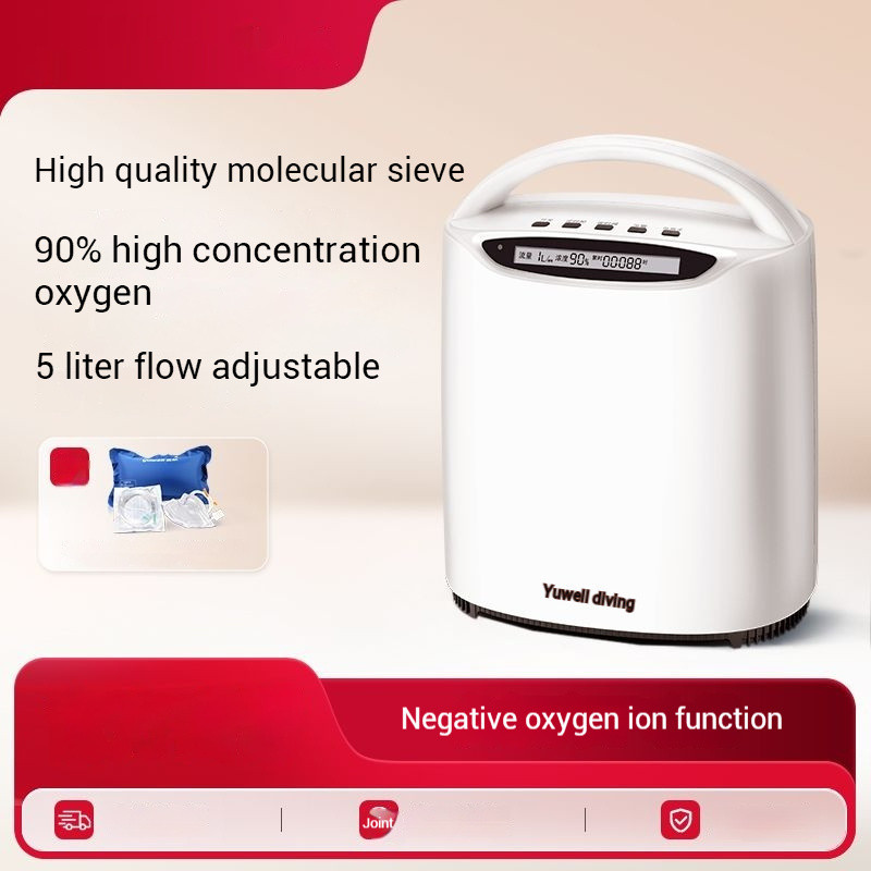 Portable Oxygen Generator Home Use Oxygen Concentrator Machine | Shopee ...