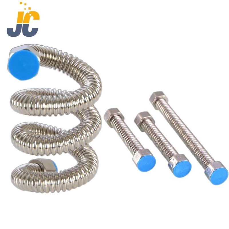 [XJC] Sus304 Corrugated Pipe 20mm 1/2 High Pressure Resistant Explosion ...