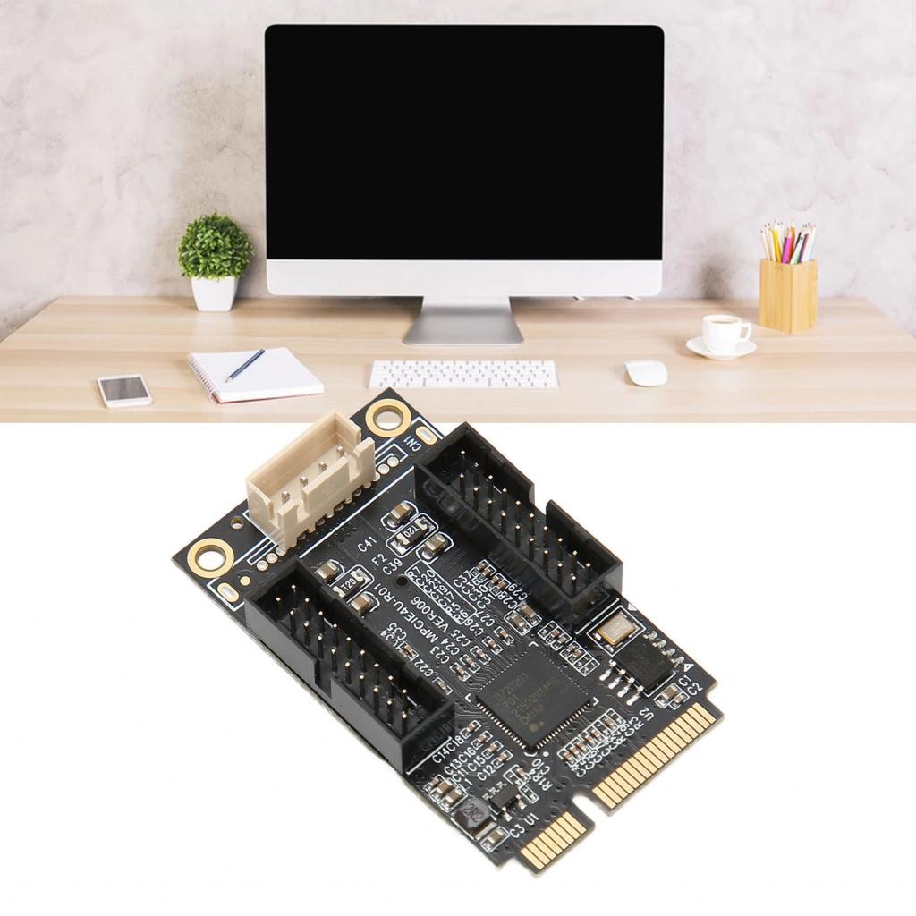 Iuxishop Mini PCIE To USB3.0 Adapter USB Hot Swap Front Expansion Card ...