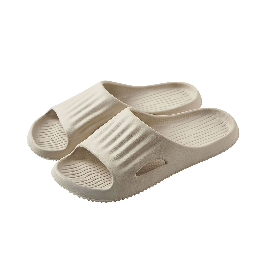 MINISO Cloud Feel Men's Bath Slippers (Gray,43-44) | Shopee Philippines
