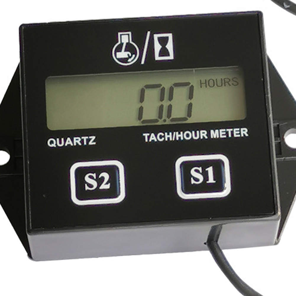 Digital Engine RPM Gauge LCD Display Tachometer RPM Measuring for Car ...