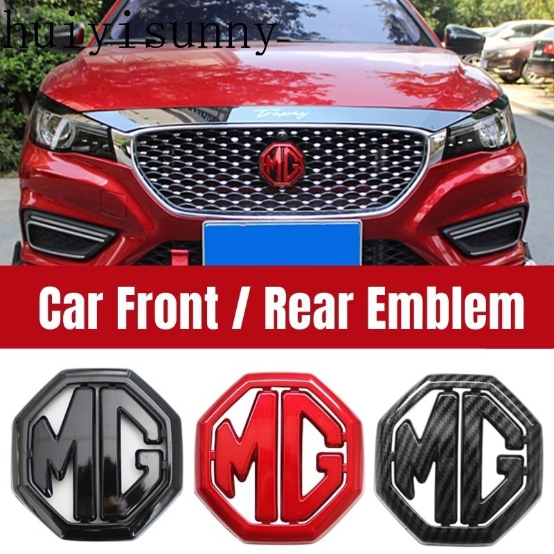 HYS ABS Car Front Grille Rear Trunk Badge Steering Wheel Sticker Label ...