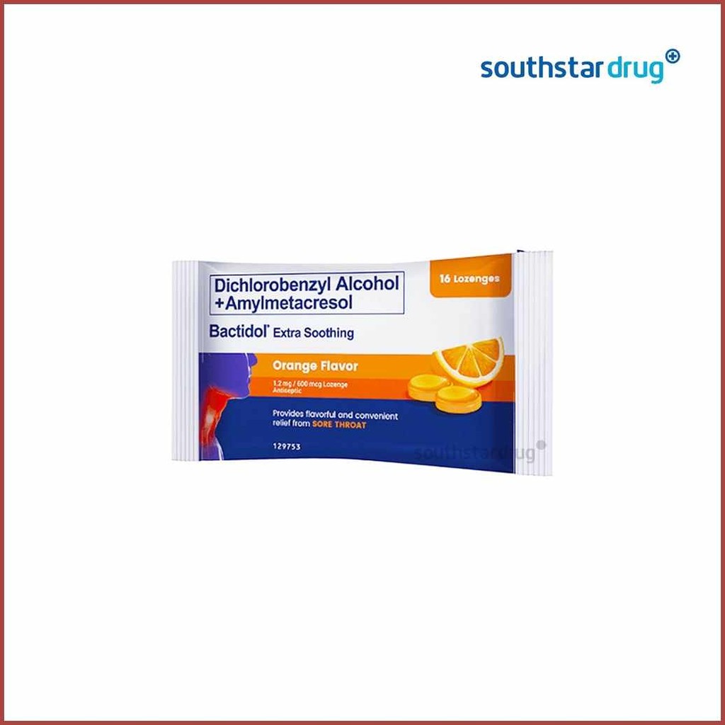 Bactidol!I$n$Extra}HV>Soothing)Io>1.2)LR>mg)mr>/)wc>600)qj>mcg Orange ...