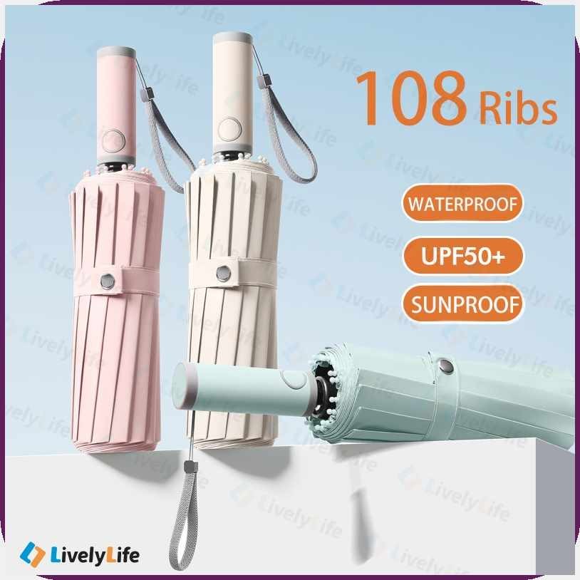 24=O/Ribs*s'Automatic-UYUmbrellaozStormHResistantgLargecAntiCUmbrella ...