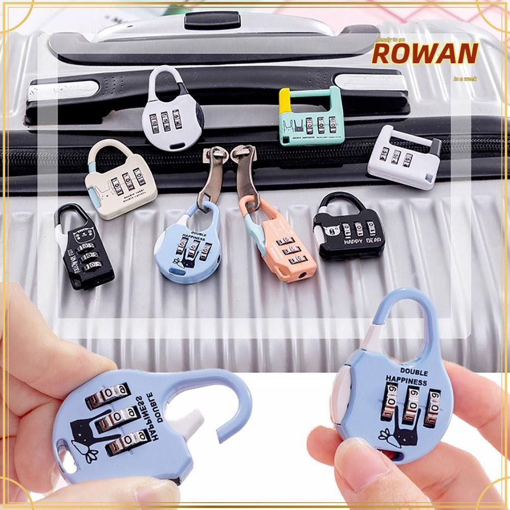 RW-HOME Luggage Password Lock, Random Color 3-digit Number Password ...