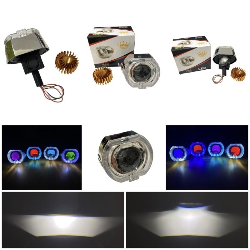 Led Projector Cut OFF Biled Matrix X1 Pro Shroud 3 Inch Chrome Super S ...