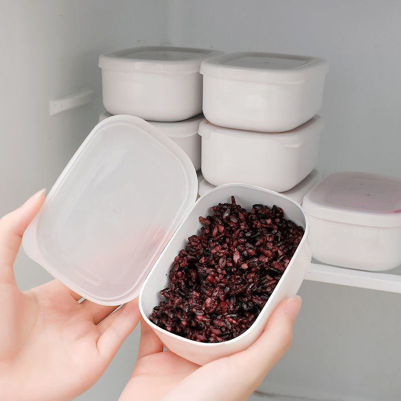 Grain Rice Packaging Freezer Box Brown Rice Food Storage Quantitative ...