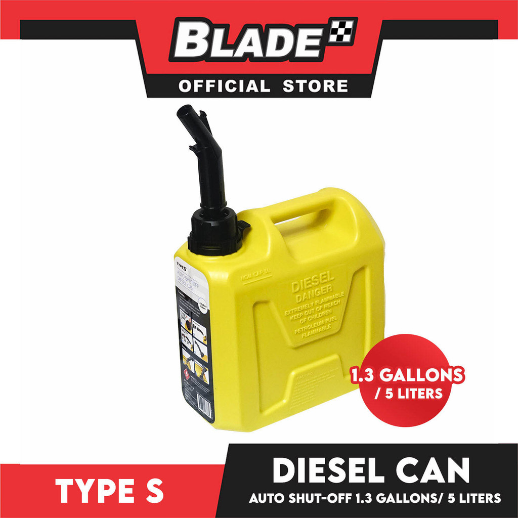 Type S Fuel Tank 5L AC5737 (Yellow) | Shopee Philippines