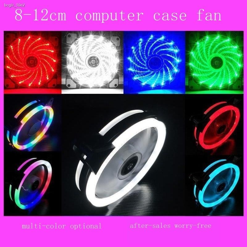 Desktop host computer chassis fan 128cm luminous 15 lights ...